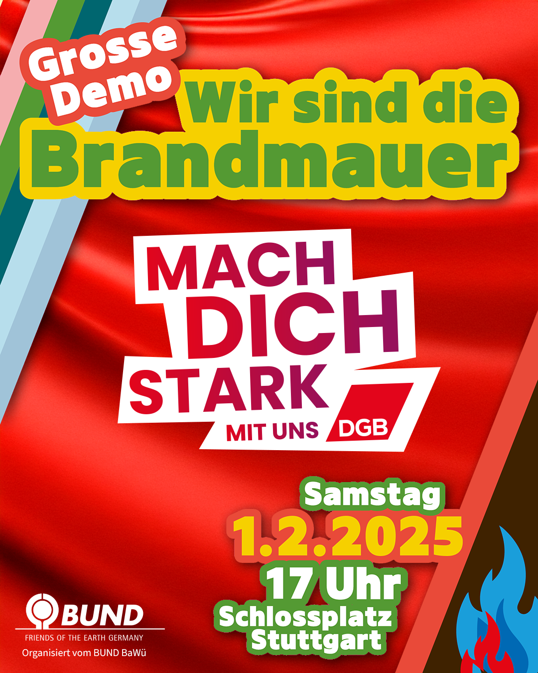 Wir sind die Brandmauer! | DGB Baden Württemberg