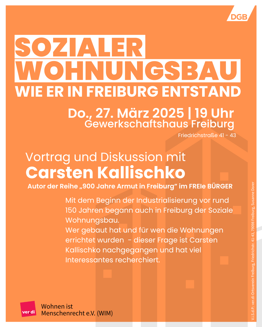 Freiburg: Sozialer Wohnungsbau - Wie er in Freiburg entstand | DGB ...